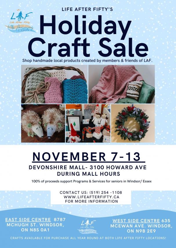 Life After Fifty - Events - Holiday Craft Fair