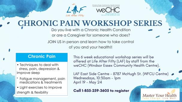 Life After Fifty - Events - Chronic Pain Management - 6 Week Series