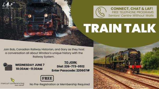 Life After Fifty - Events - SCWW Special Feature: Train Talk