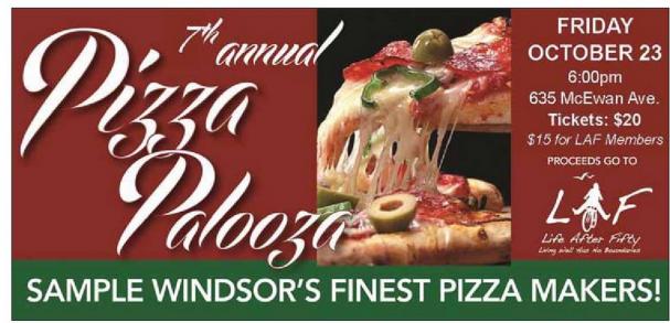 Life After Fifty - Events - 7th Annual Pizza Palooza