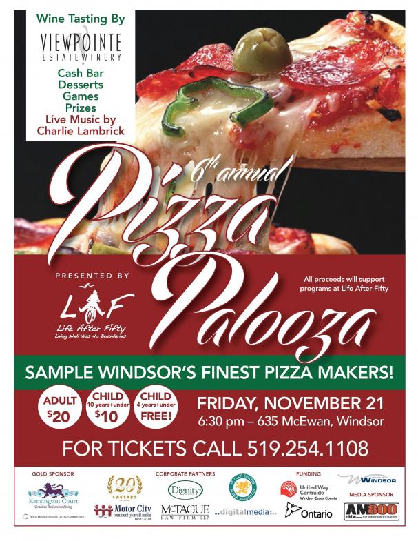 Life After Fifty - Events - Pizza Palooza