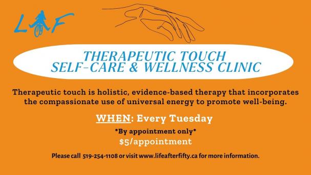 Life After Fifty - News - Therapeutic Touch Self-Care & Wellness Clinic