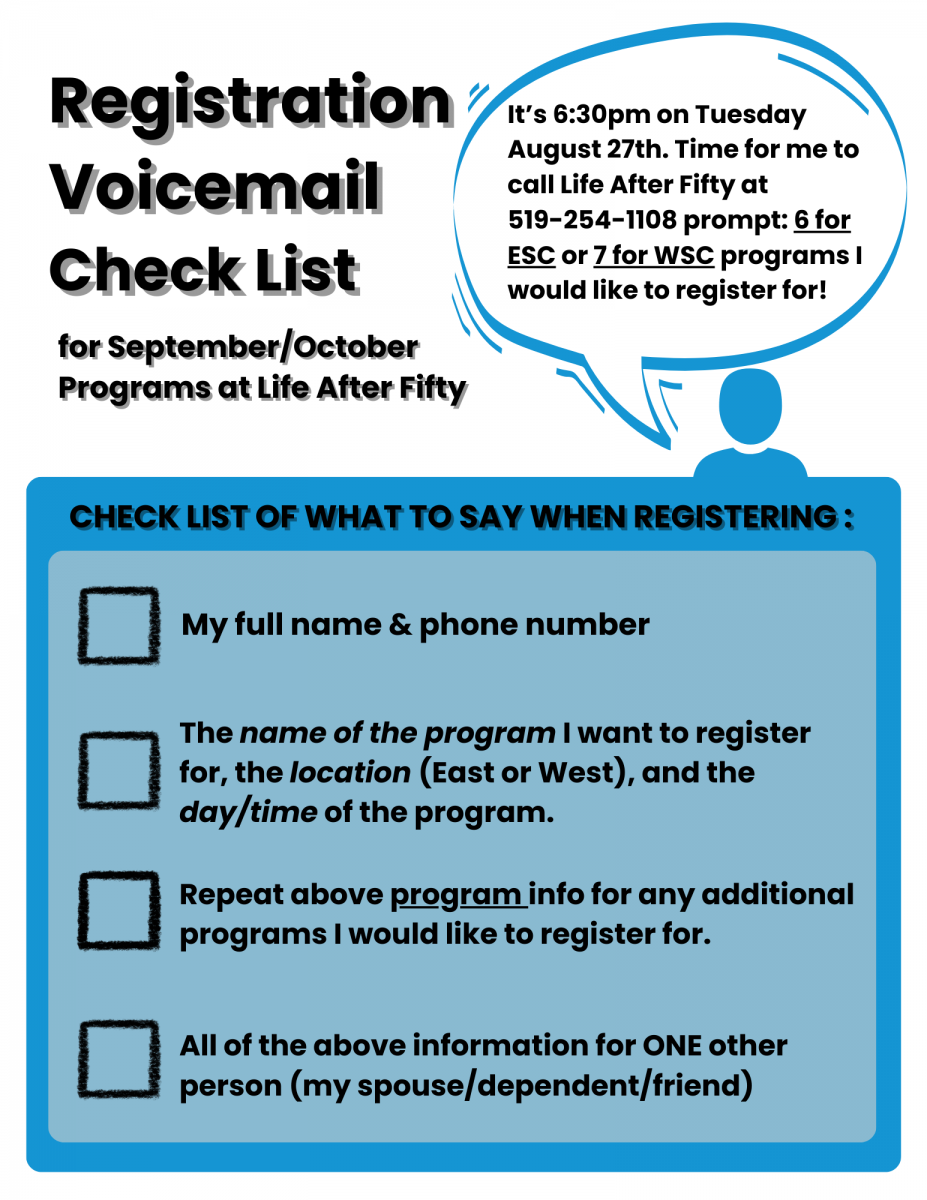 Life After Fifty - Programs